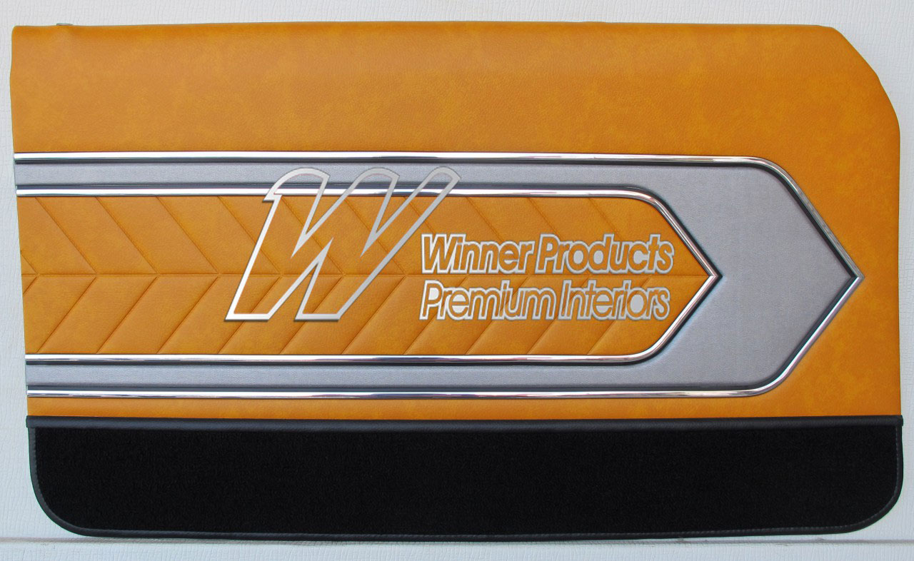 LC Torana GTR Coupe Door Trim Set (Front & Rear) - Metal tops fitted ...